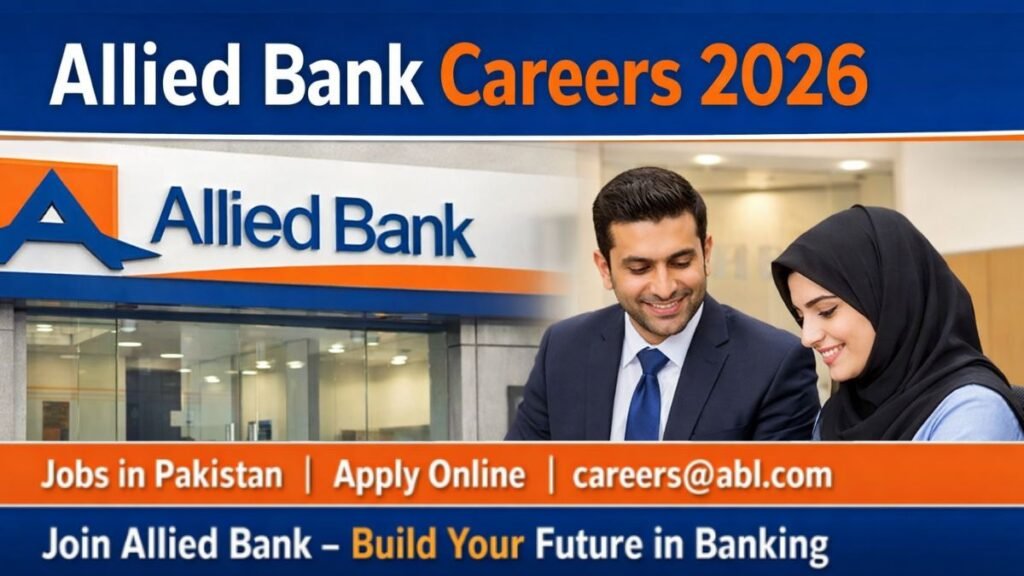 Allied Bank Careers Jobs 2026 Online Apply – careers@abl.com